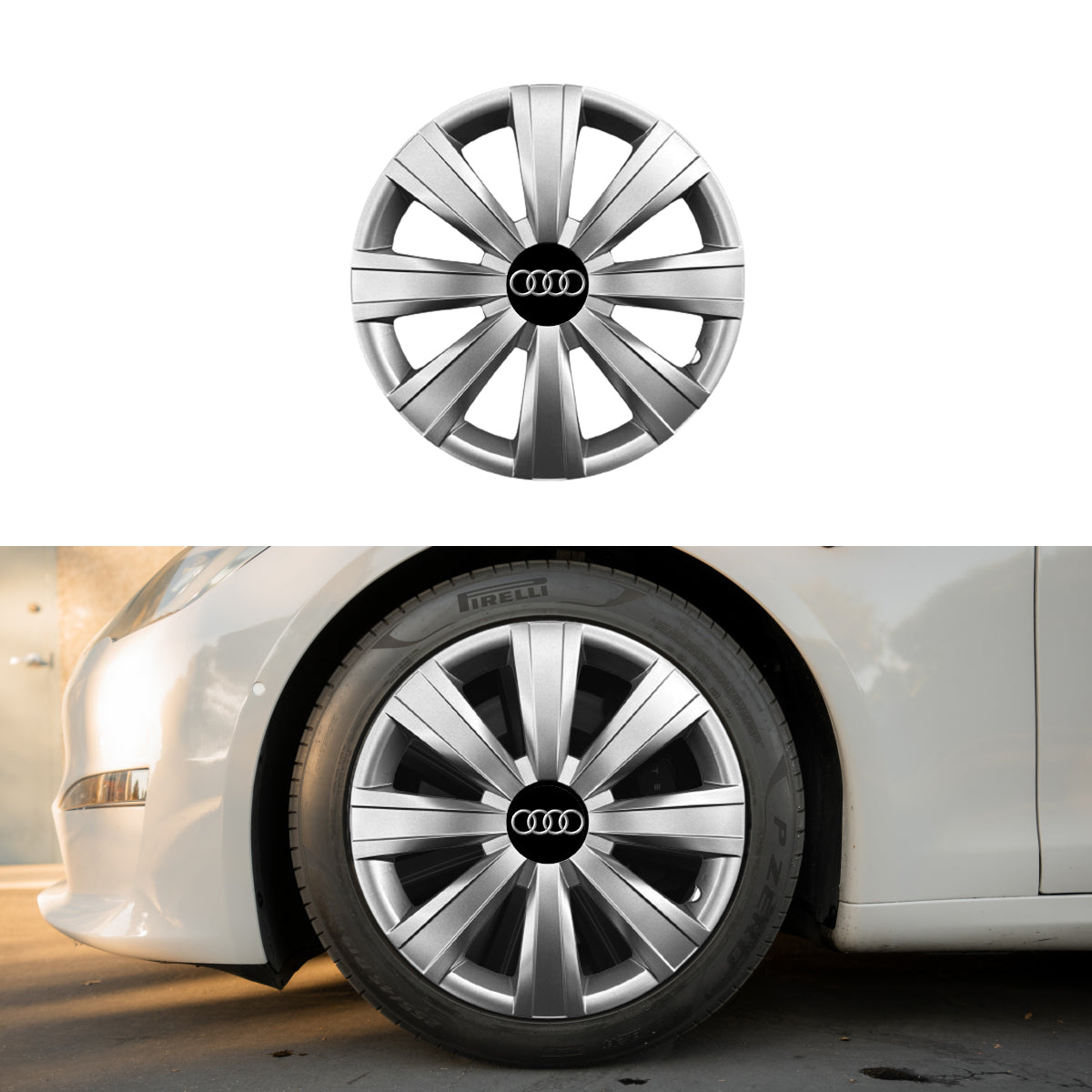 Set 4 capace roti potrivite jantelor de 15 inch compatibile AUDI A1,A2 ...